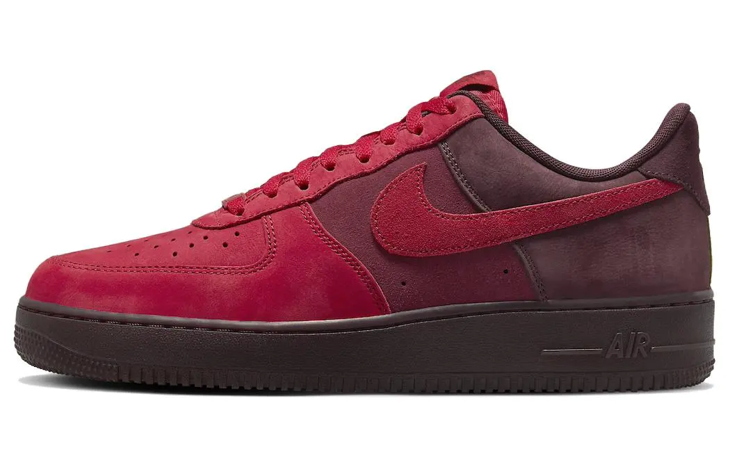 Nike Air FORCE 1 Кроссовки для скейтбординга Низкие Красные Мужские - POIZON