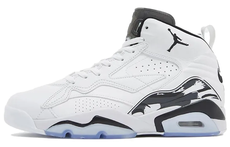Jordan Jumpman MVP Винтажные баскетбольные кроссовки Черный Flat Top ...